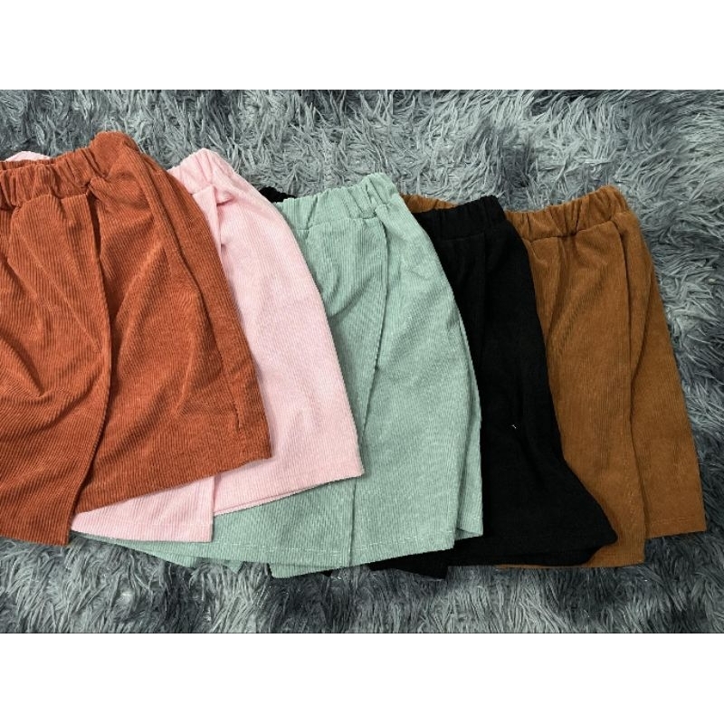 Corduroy Palda Short | Shopee Philippines