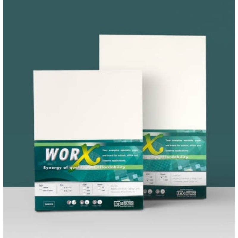 Worx Specialty Paper Board- long /short/ A4 | Shopee Philippines