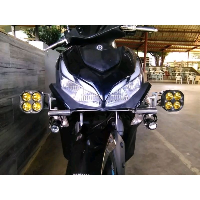 YAMAHA AEROX VERSION 1 & VERSION 2 -3 HEAVY DUTY STAINLESS BRACKET FOR ...