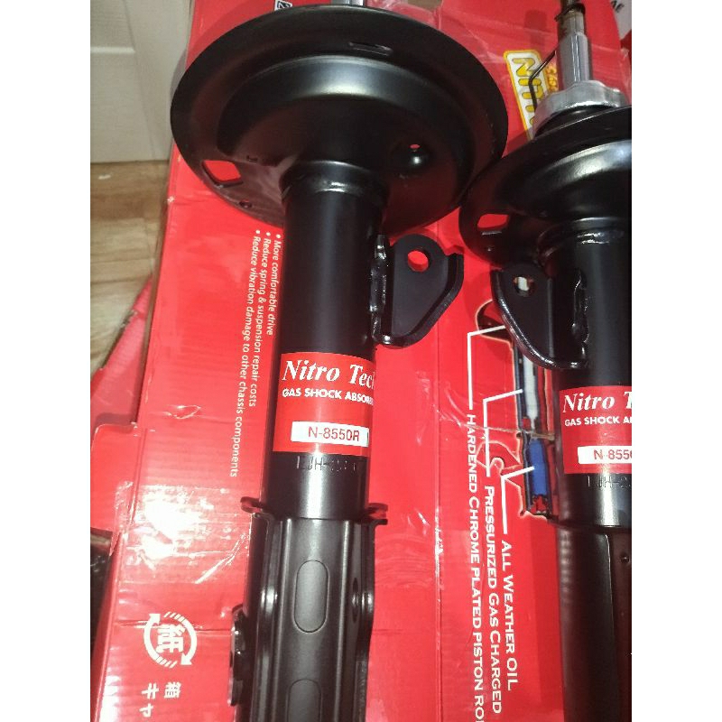 Toyota vios gen 2 batman front shock absorber 2008 to 2012 | Shopee ...