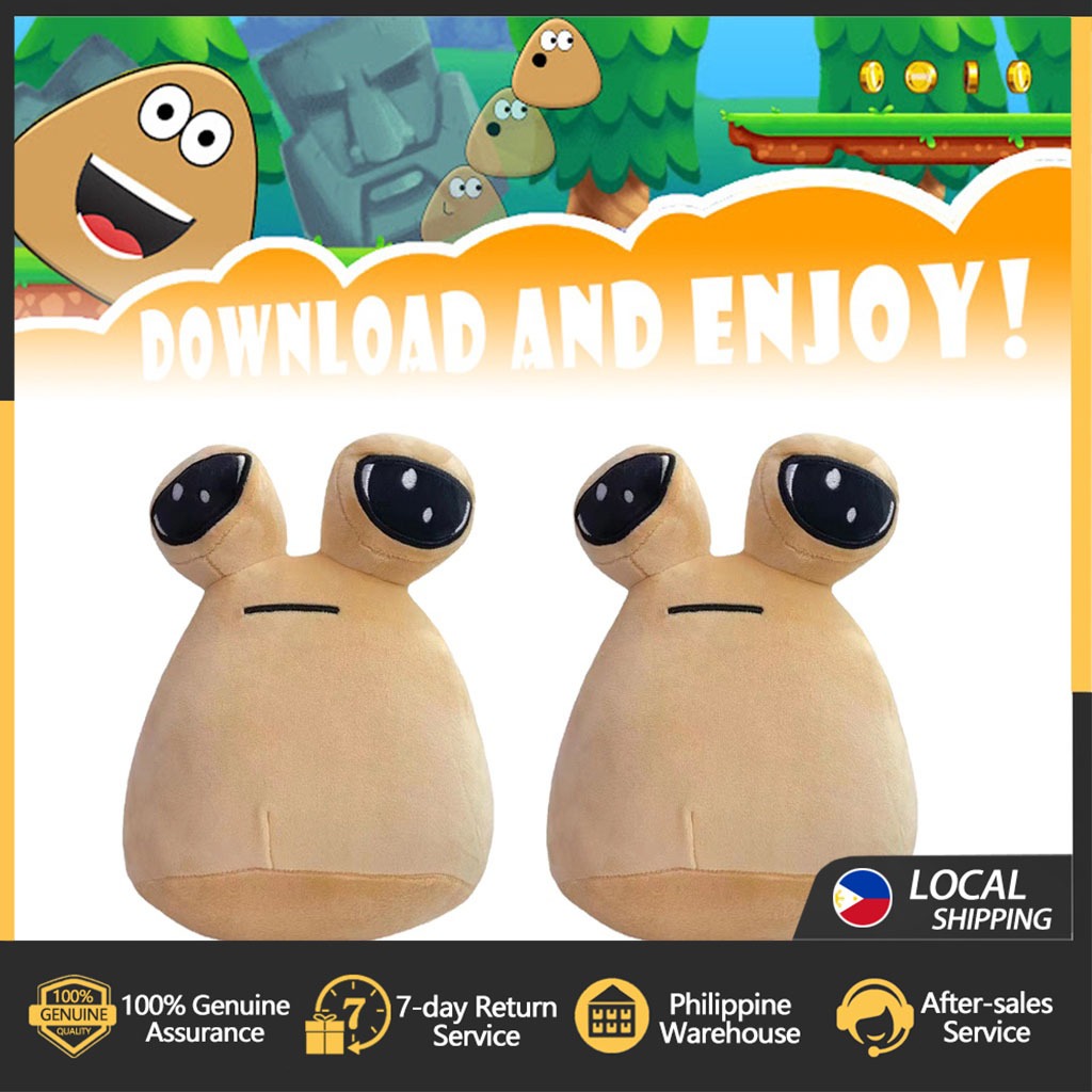 22cm Game My Pet Alien Pou Plush Toy Furdiburb Emotion Alien Plushie ...