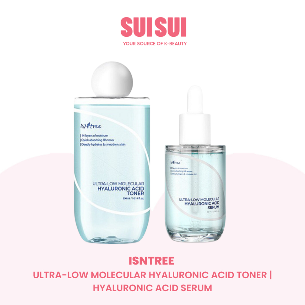 Isntree Ultra-Low Molecular Hyaluronic Acid Toner | Serum | Shopee ...