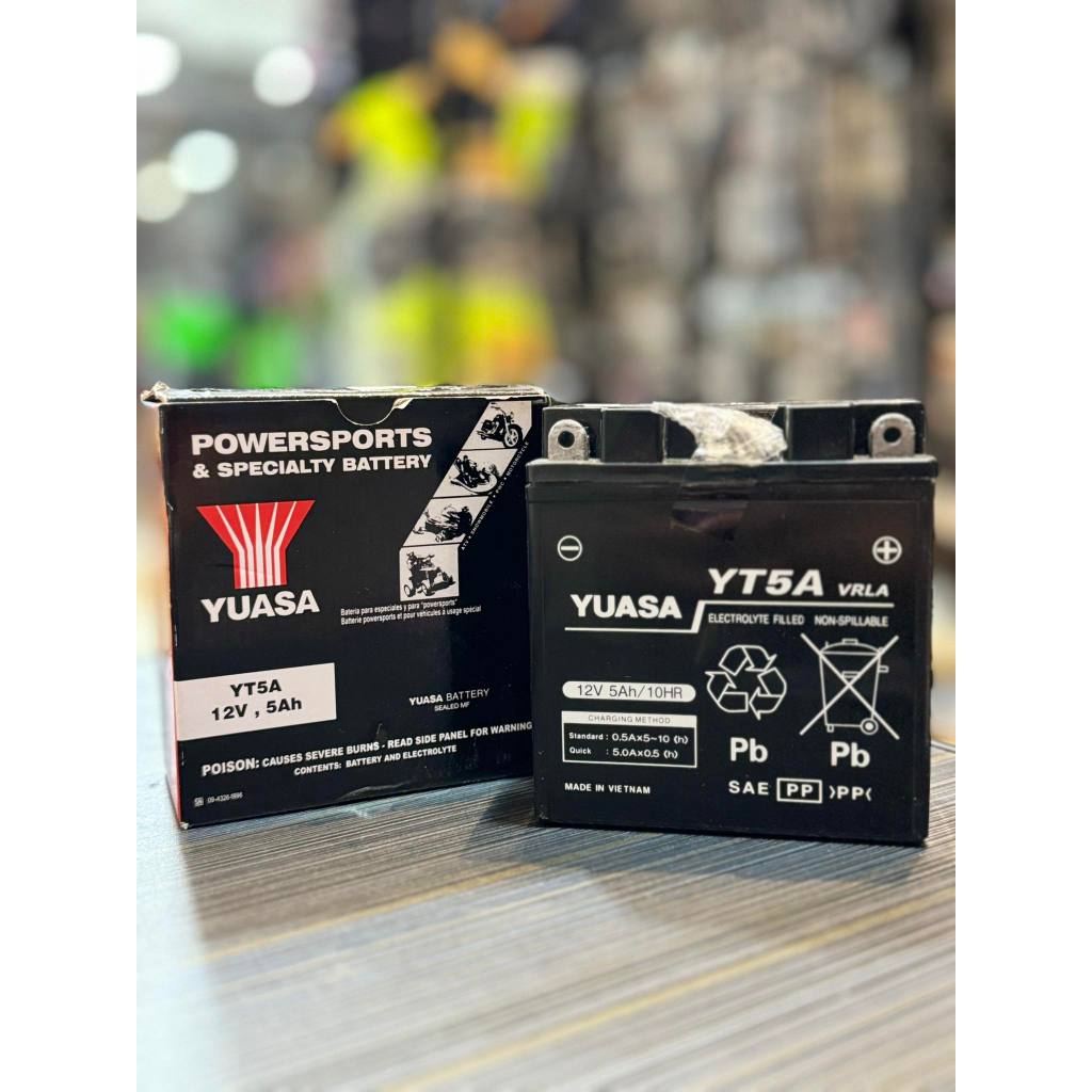 ORIGINAL YUASA BATTERY YTX4L-BS / YT5A / YTZ6V / YTZ7V | Shopee Philippines