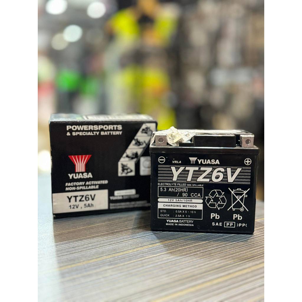 ORIGINAL YUASA BATTERY YTX4L-BS / YT5A / YTZ6V / YTZ7V | Shopee Philippines