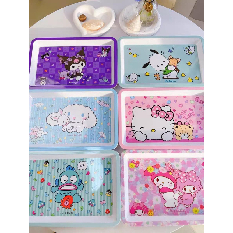 Sanrio Character Serving Plate Available in: Kuromi/Cinnamoroll/Melody ...