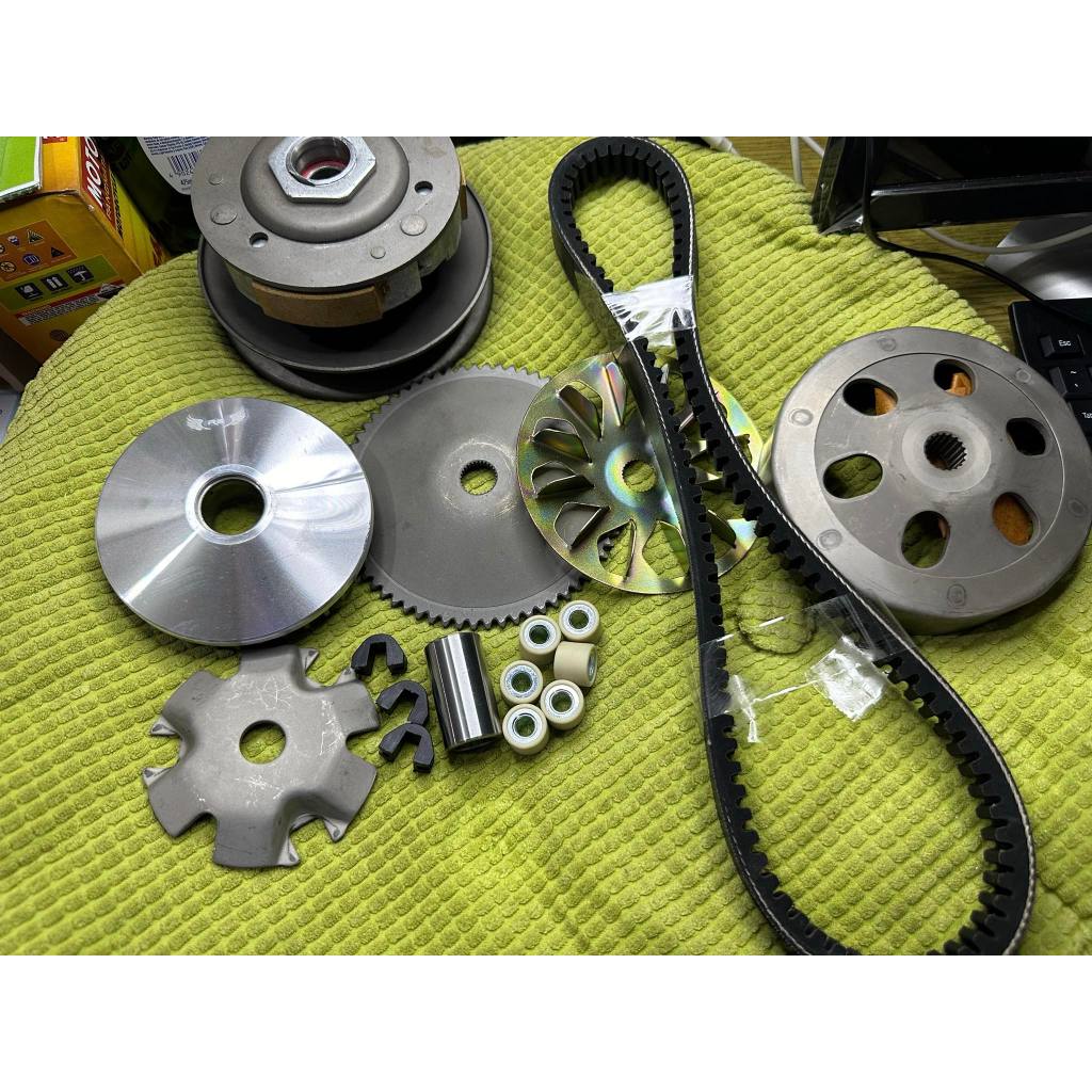 HONDA BEAT CARB TYPE PULLYSET/TORQUE DRIVE SET WITH BELT SET PLAY&PLUG ...