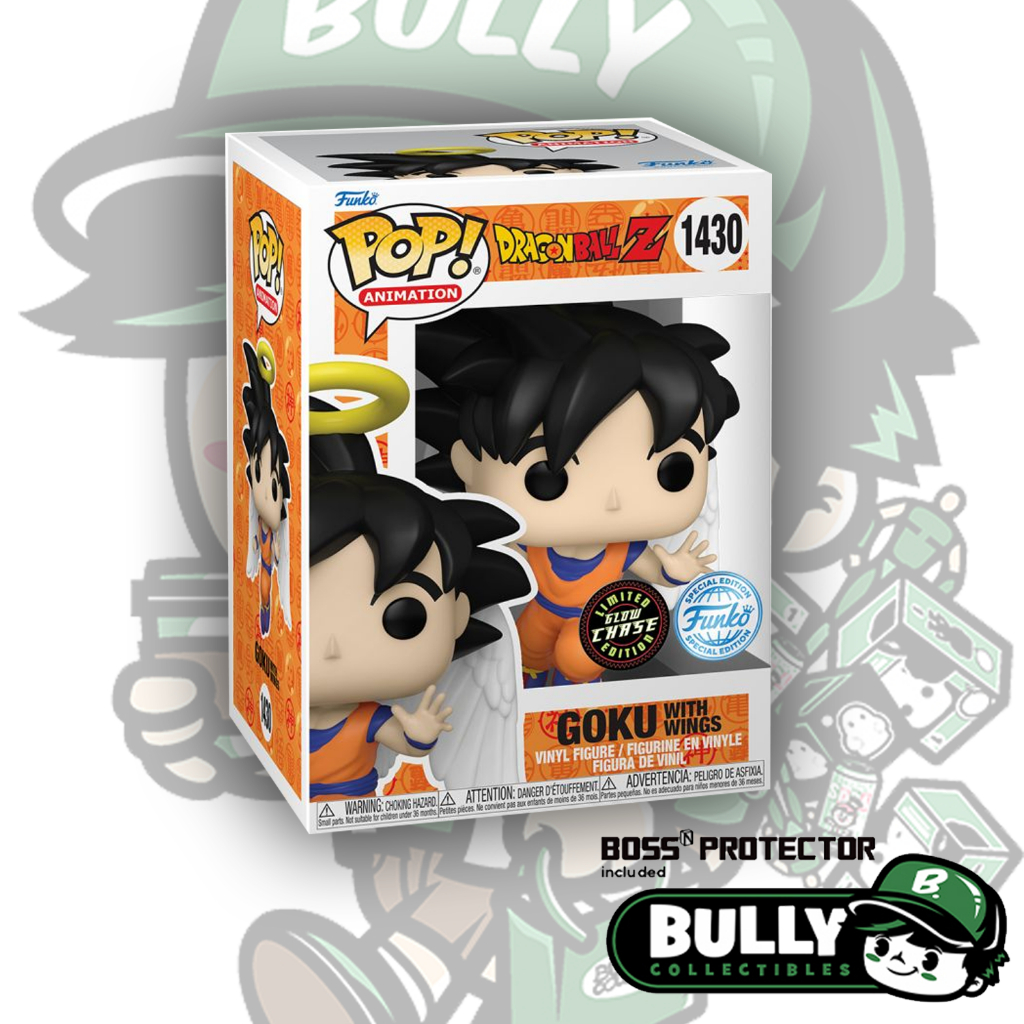 Funko POP! Animation: DBZ - Goku with Wings FSE (CHASE) 1430 With Boss ...