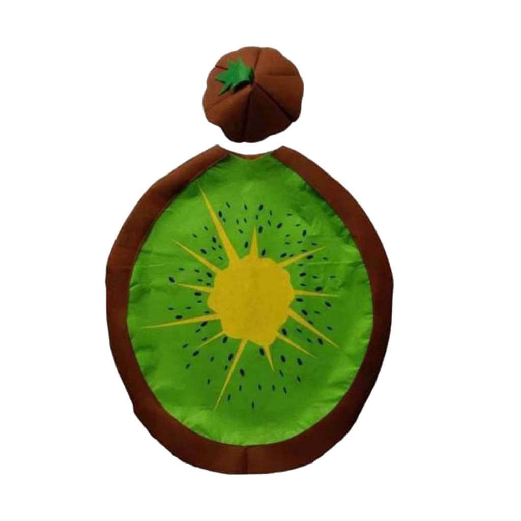 Nutrition Month Kiwi Kids Costume Non-woven Fabric Fruit & Vegetables ...