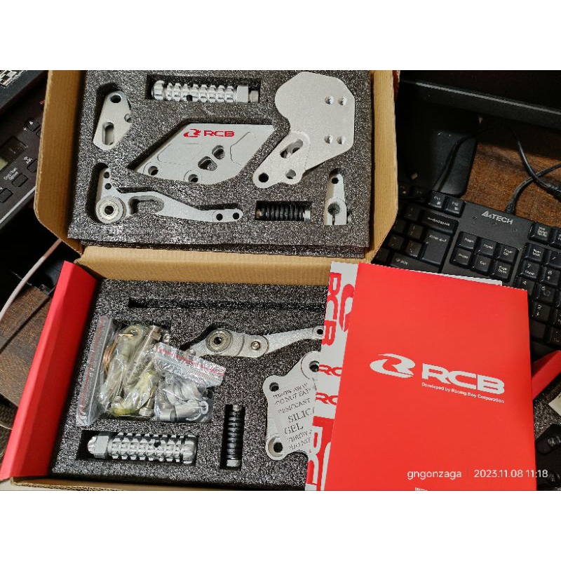 RCB S4 SINGLE SHIFTER SUZUKI RAIDER 150 FI CARB | Shopee Philippines