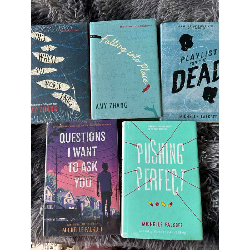 Amy Zhang and Michelle Falkoff Novels (playlist for the dead falling ...
