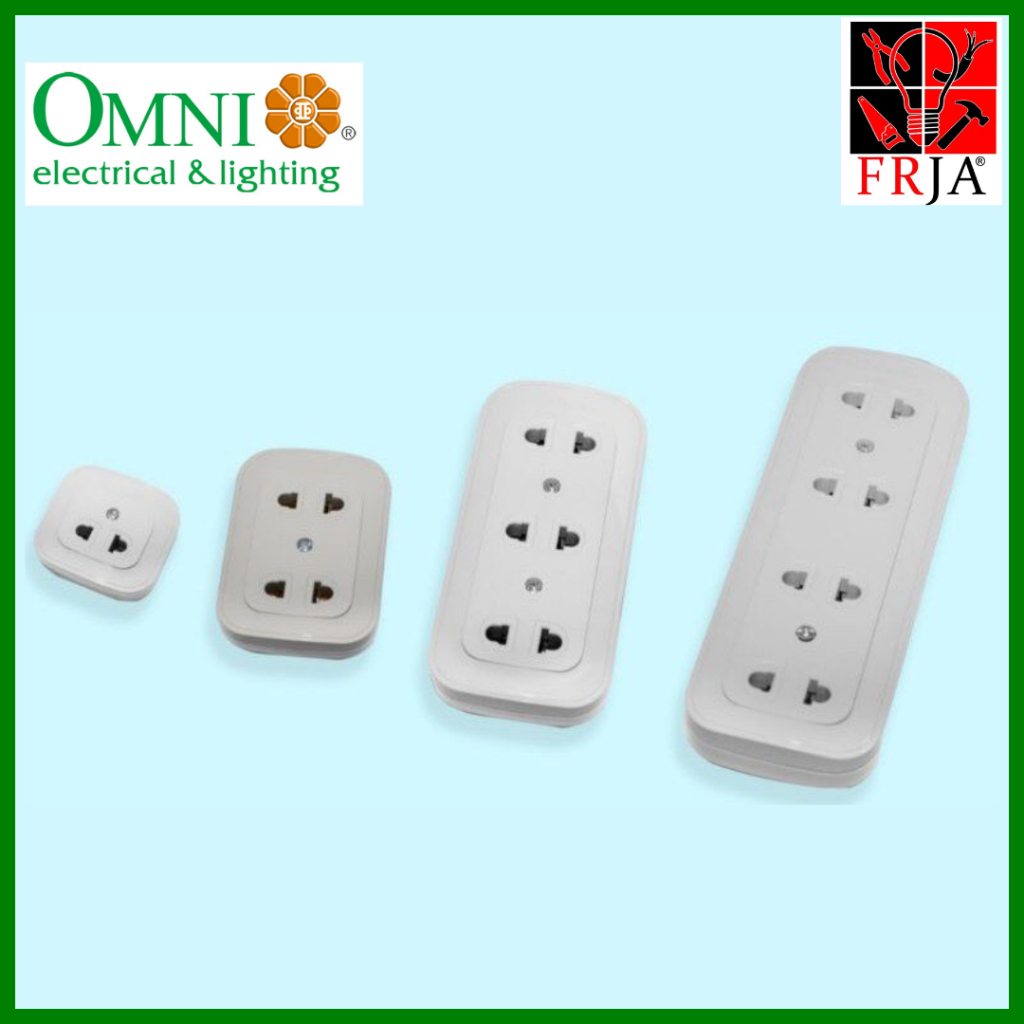 OMNI SURFACE OUTLET WSO-001, WSO-002, WSO-003, WSO-004 (1 GANG, 2 GANG ...