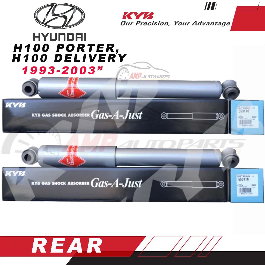 KYB SHOCK ABSORBER FOR HYUNDAI H100 PORTER, H100 DELIVERY 1993-2003 ...