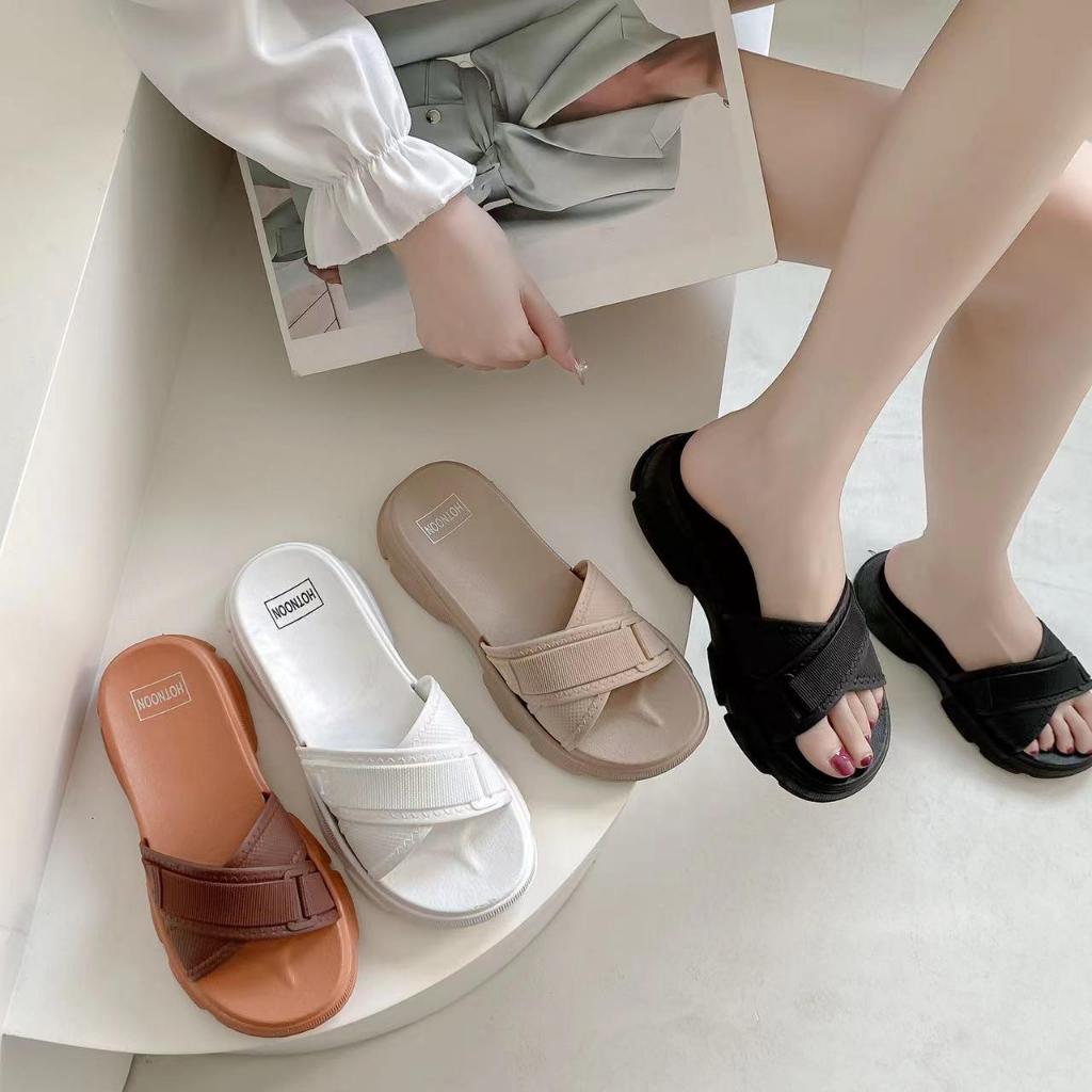 Korean Flip flop fashion slipper sandals for women cod ADD 1 SIZE No ...