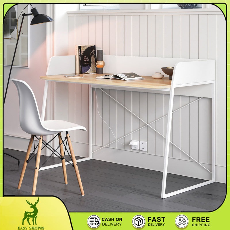 Computer Desktop Table with Drawer Home Office Table Learning Desk ...