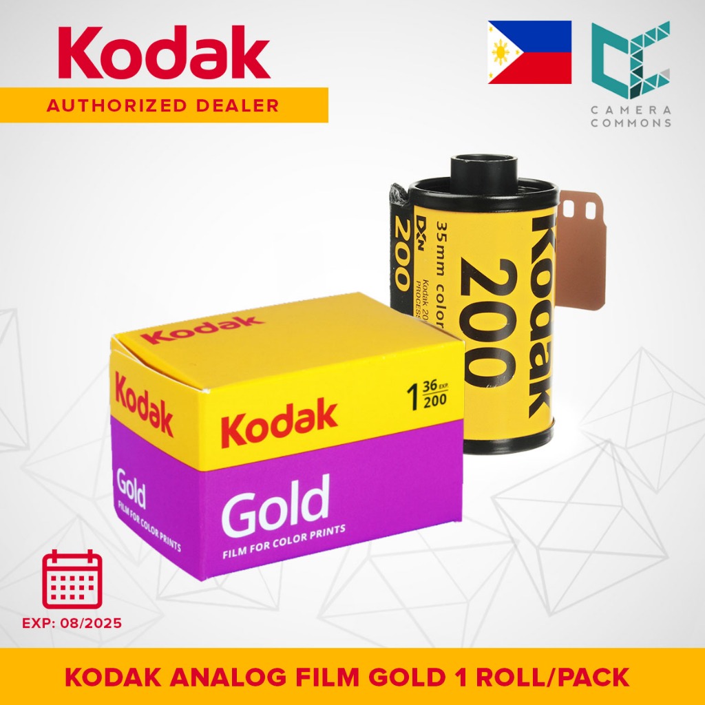 Kodak Gold 200 ISO Color Print Negative Film 35mm 36 Exposures - 1 Roll | Shopee Philippines