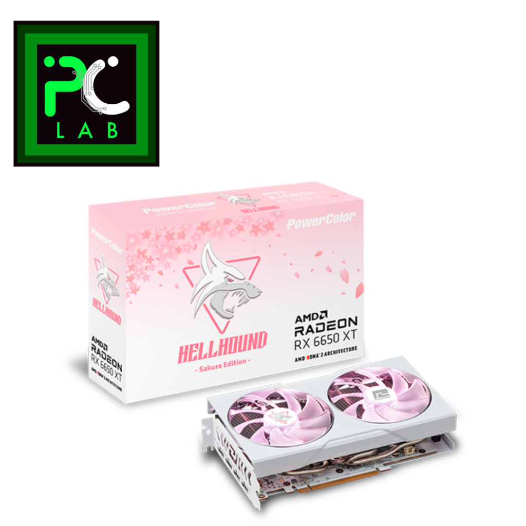Powercolor RX6650XT HellHound Sakura Edition 8GB GDDR6 | Shopee Philippines