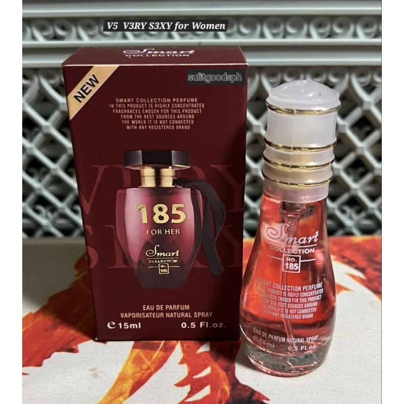 SMART COLLECTION PERFUME NO. 185 FOR WOMEN 15 ML EDP | Shopee Philippines