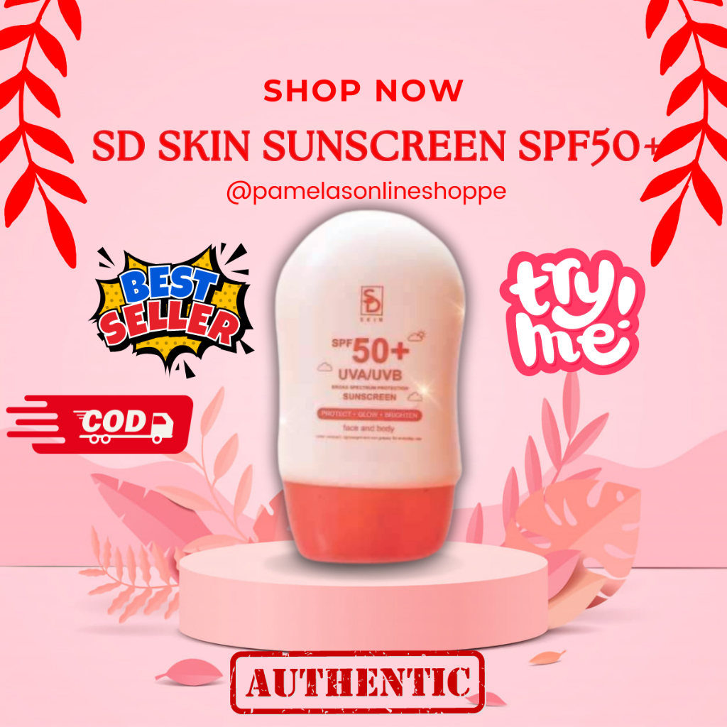 SD Skin UVA/UVB SPF 50+++ 50gms | Shopee Philippines