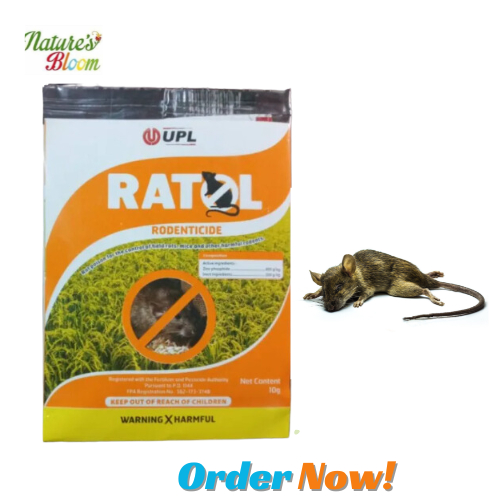 RATOL (ZINC PHOSPHIDE) - RACUMIN / RAT POISON / RAT KILLER ...