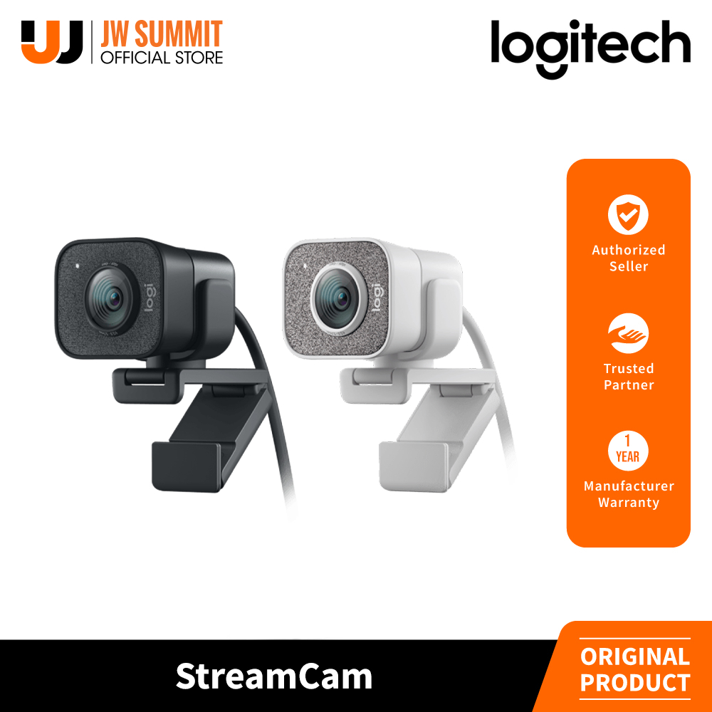 Logitech StreamCam FullHD, 1080p, 60 fps, with USB-C, Streaming Webcam ...