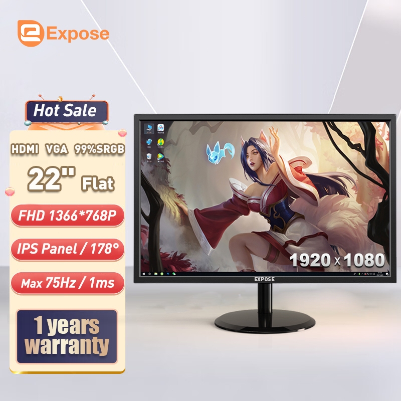 EXPOSE 27 inch Gaming Monitor 165Hz/144Hz Desktop PC Compute 24'' IPS ...