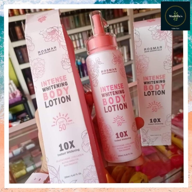 ROSMAR BLEACHING WHIPPED LOTION w/ Spf 60 250 ml | Shopee Philippines