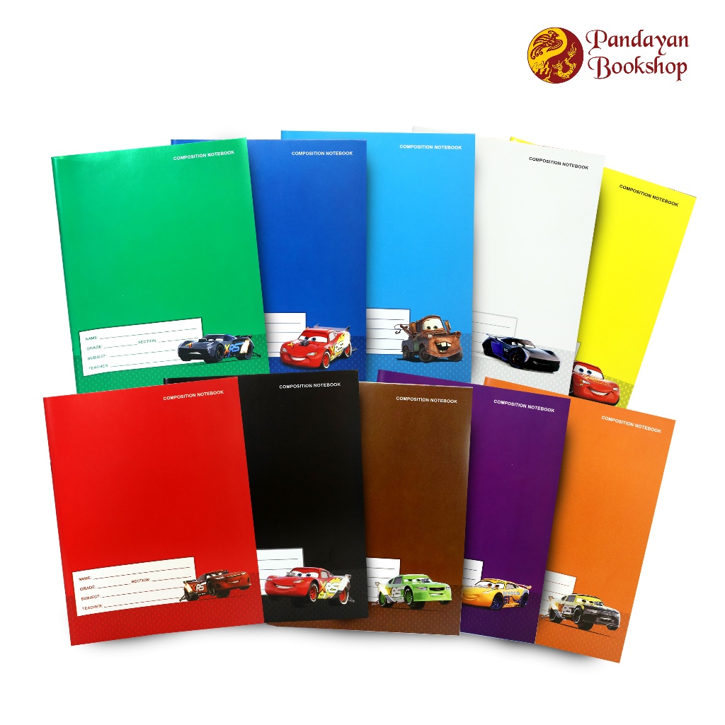 Orions Disney Pixar Cars Color Coding F100306215 Composition Notebook ... Orions Disney Pixar Cars Color Coding F100306215 Composition Notebook ...