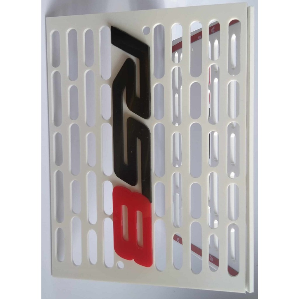 RADIATOR COVER (RS8 ACRYLIC) (NMAX v2, AEROX v2, HONDA CLICK, PCX, ADV ...