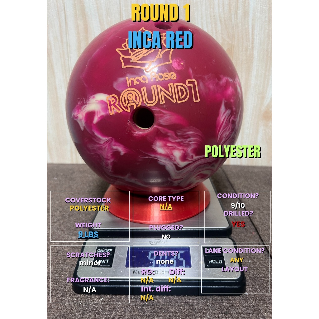 Round 1 Bowling Ball (Used/Bnew) | Shopee Philippines