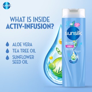 Sunsilk Shampoo Anti-Dandruff Healthy Strong 330ml | Shopee Philippines