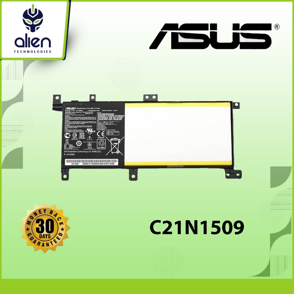 Asus Laptop Battery C21N1509 for Notebook A556U F556U FL5900U K556U ...