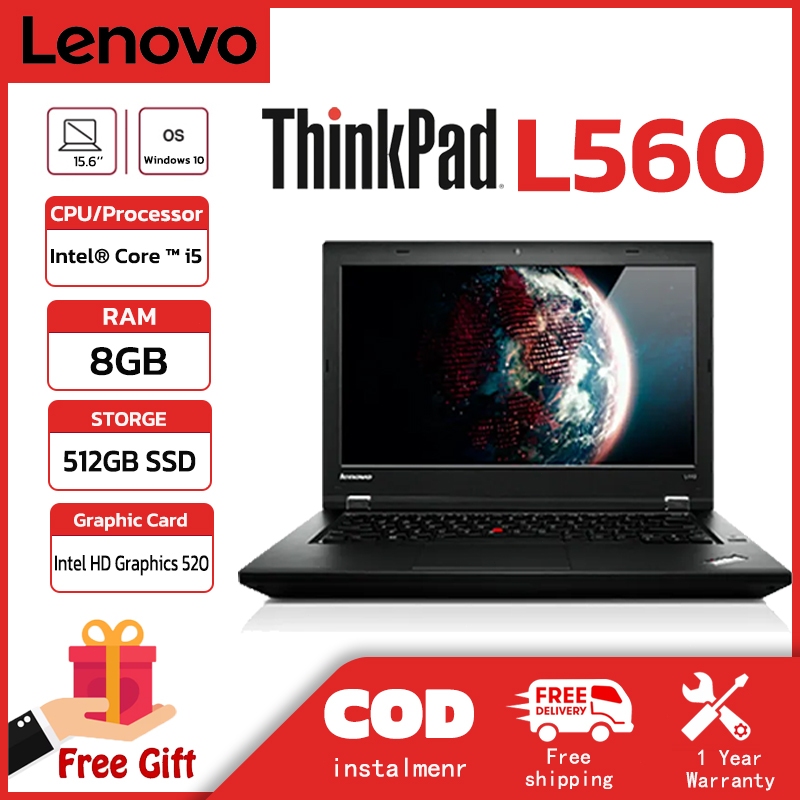 Laptop Lenovo ThinkPad L560 Inter Core i5 6200U 8GB RAM 256GB SSD 15.6 ...