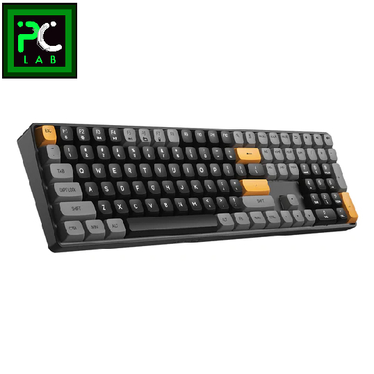 DarkFlash GD108 110-key Mechanical Keyboard- Brown Sugar K. Yellow ...