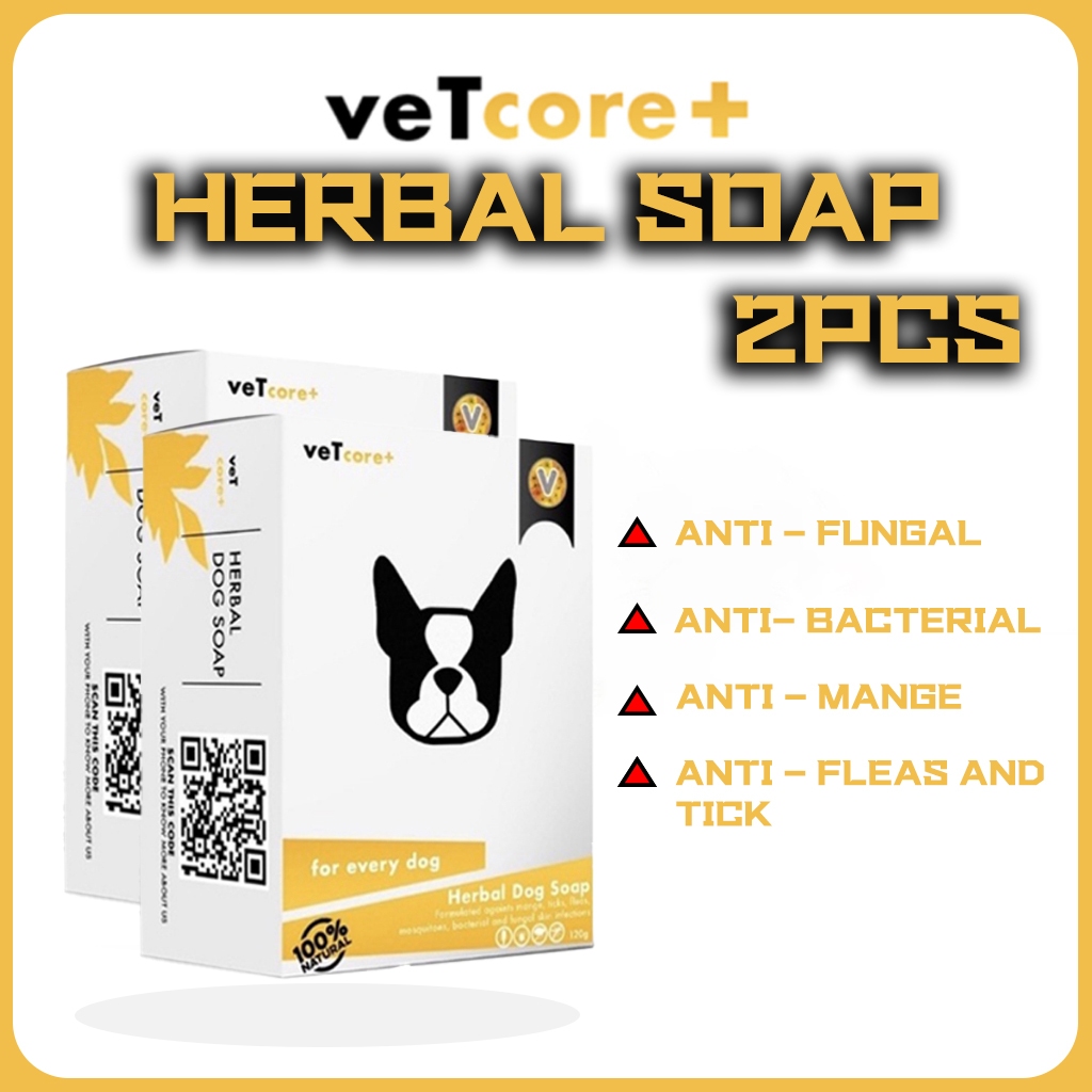 VeTcore+ soap vet core plus premium herbal dog soap COD | Shopee ...