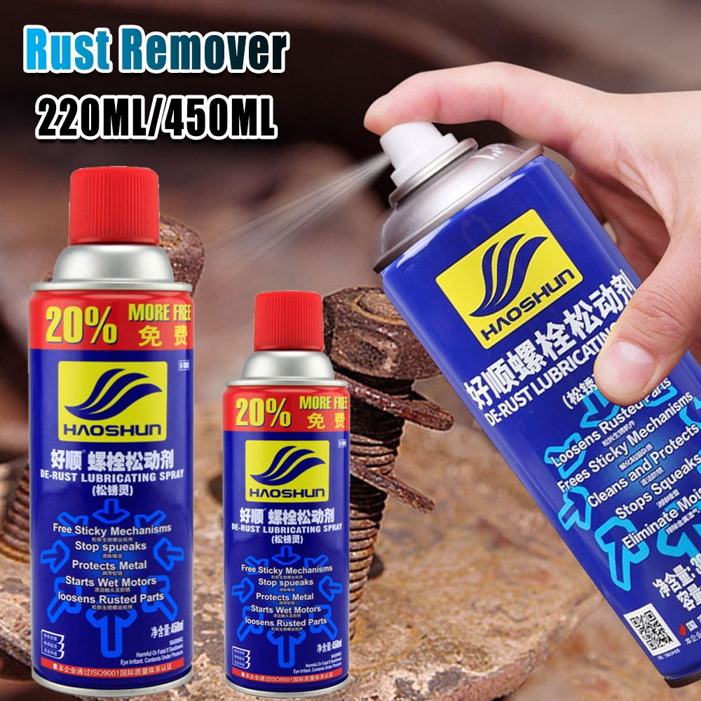 220ml/450ml Multi Use Oil Rust Remover Penetrating Oil Multi-Use ...