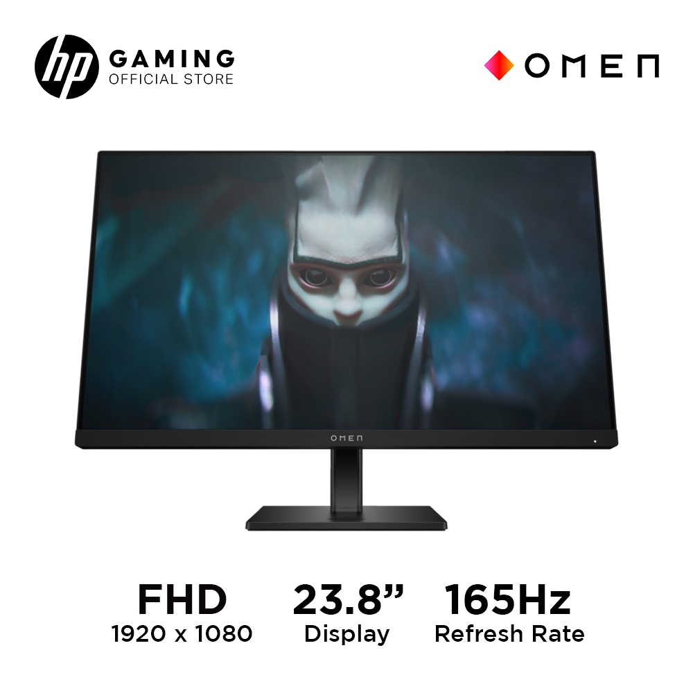 HP Omen 24 23.8" Full HD 165Hz 1ms IPS Technology Eyesafe Gaming ...