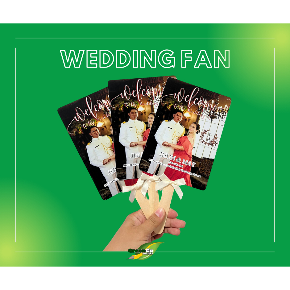 PERSONALIZED FAN/ WEDDING FAN/ EVENT FAN | Shopee Philippines