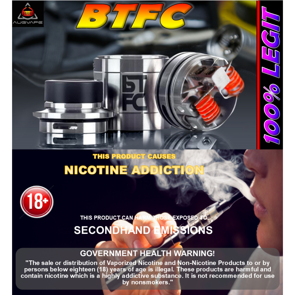 AUGVAPE BTFC RDA (25mm) | Shopee Philippines