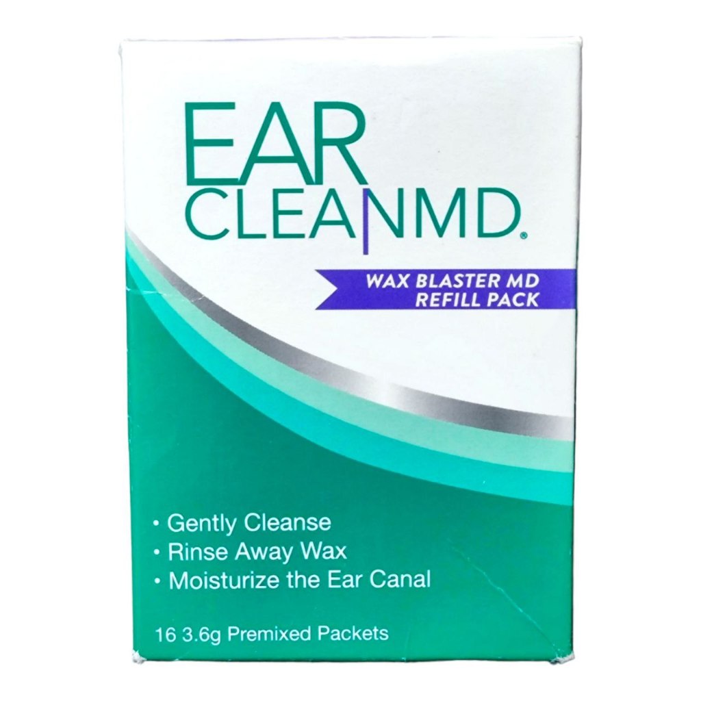 EOSERA Ear Clean MD - Wax Blaster MD Refill Kit 16 Premixed Powder ...