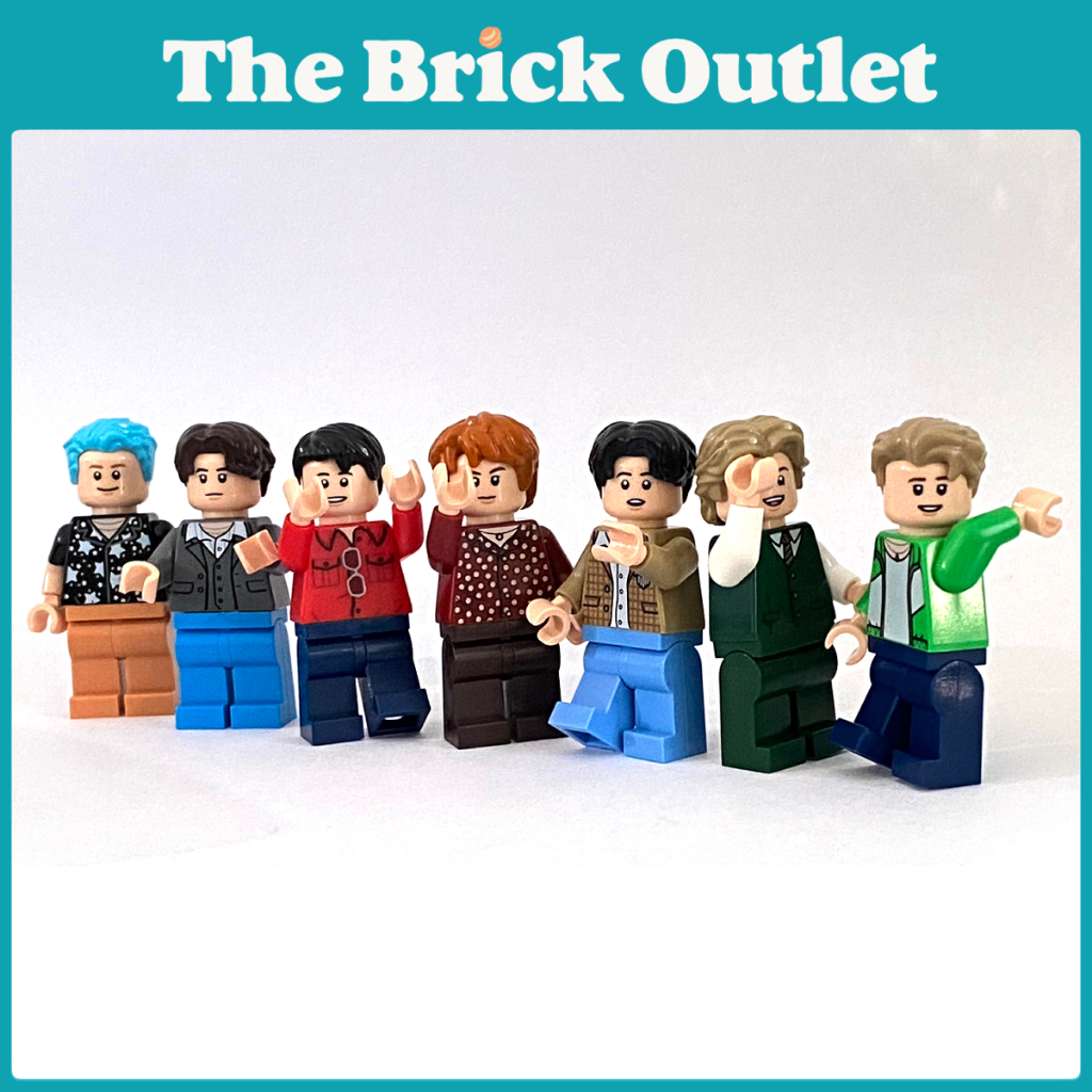 LEGO BTS Dynamite 21339 Minifigures - V, Jin, Suga, & More! | Shopee ...
