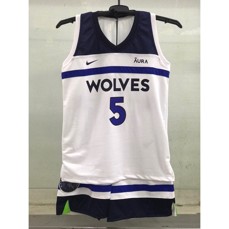 BASKETBALL JERSEY MINNESOTA TIMBERWOLVES set for kids | Shopee Philippines