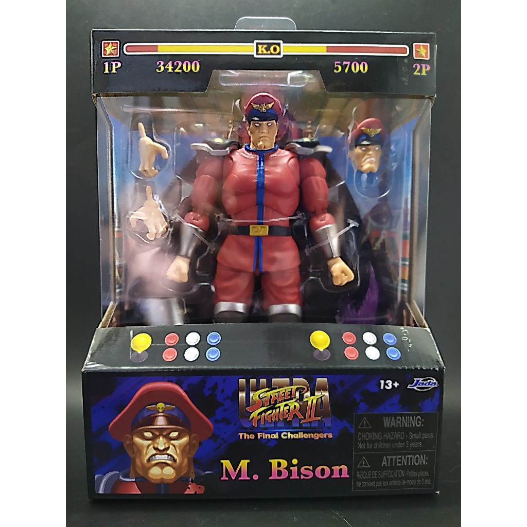 Jada Toys M. BISON(Jada Street Fighter) | Shopee Philippines