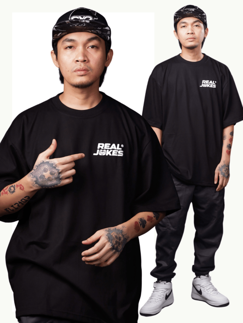 Real Jokes Clothing - RJC HD (Black) | Shopee Philippines