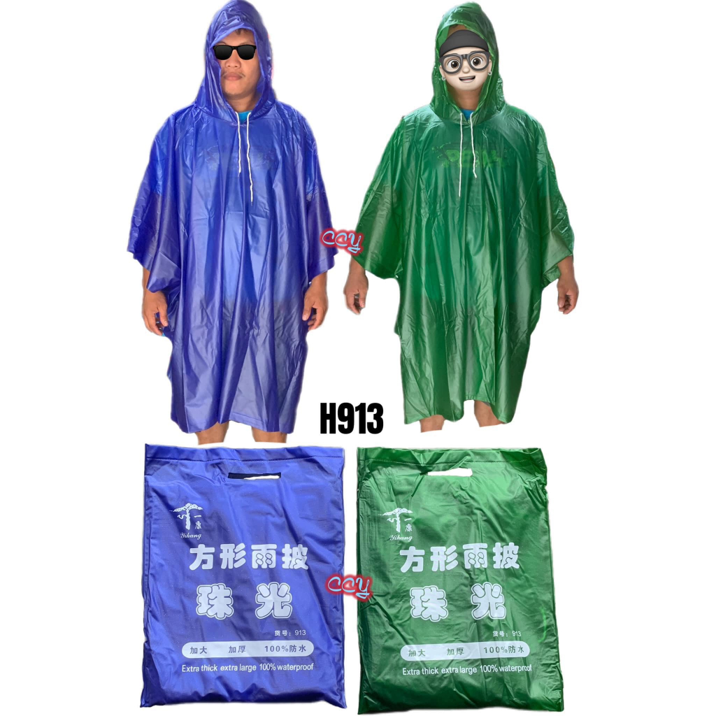 H913 Poncho Raincoat Kapote Waterproof Raincoat Motorcycle Biker Rain ...