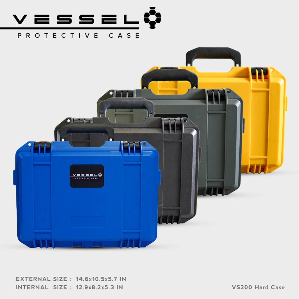 VESSEL VS200 Portable Hard Case for Photography, Equipment, Instrument ...