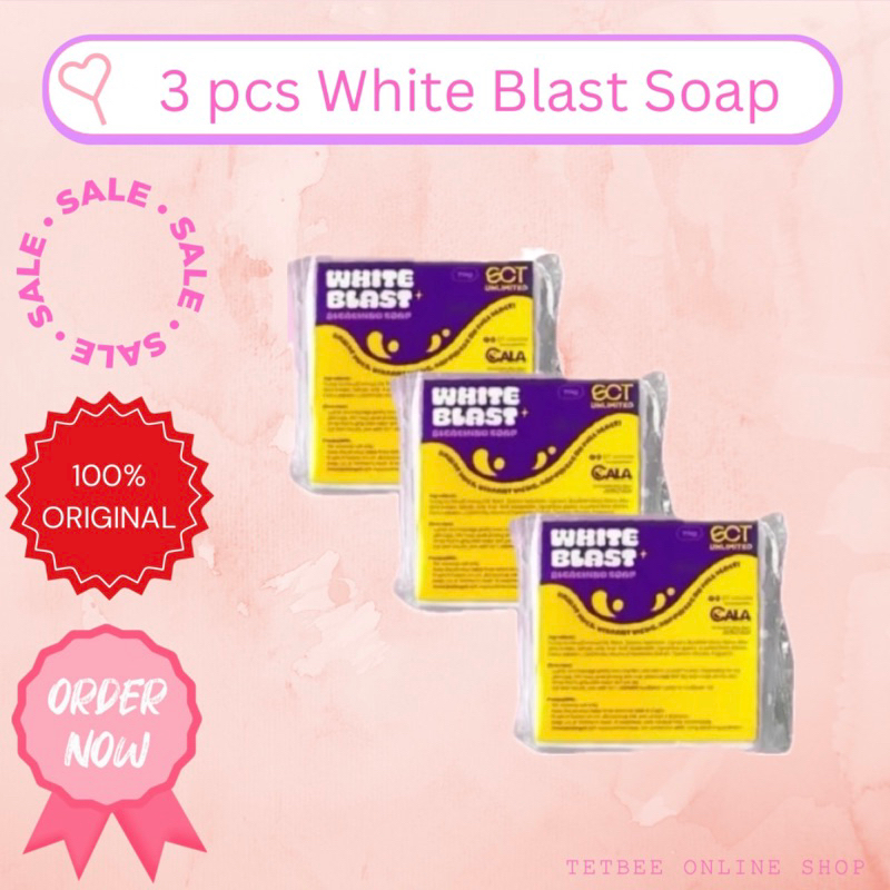 SCT White Blast Bleaching Soap Whitening Skin Lightening | Shopee ...