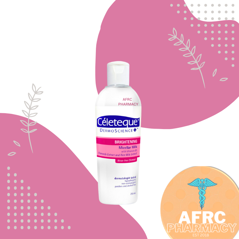 Celeteque DermoScience Micellar Milk Alcohol Free 250ml OCT 2024 EXPIRY ...
