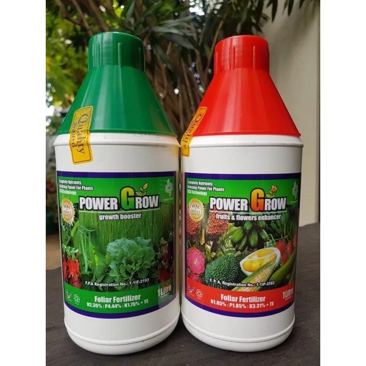 BTS - Power Grow Organic Dynapharm Green and Red Plant Food Humic Soil ...