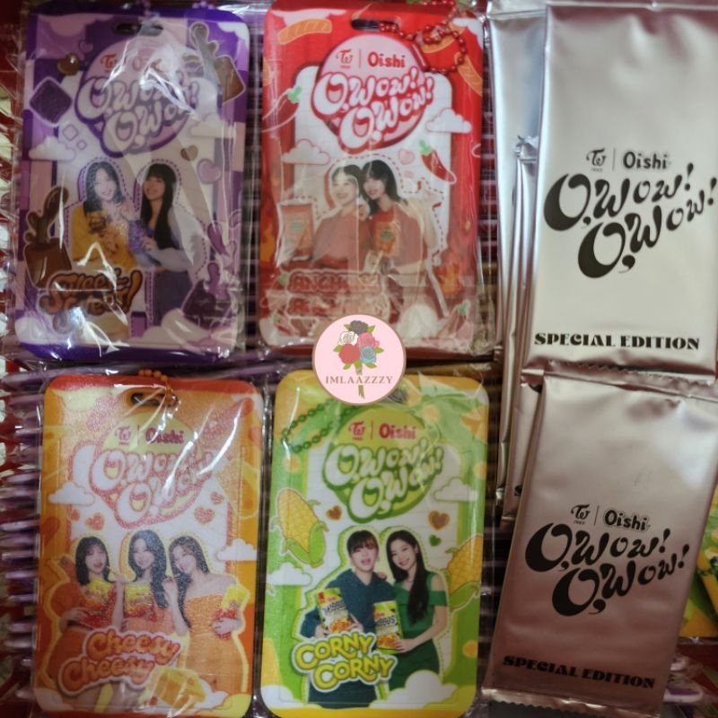 [TINGI] Oishi x Twice Snack Tacular Fan Bag photocard poster or pc ...