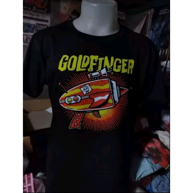 GOLDFINGER RAYGUN ROCK BAND TSHIRT | Shopee Philippines